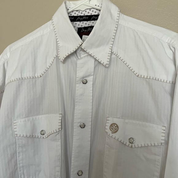 Wrangler | Shirts | Wrangler White George Strait Troubadourbutton ...